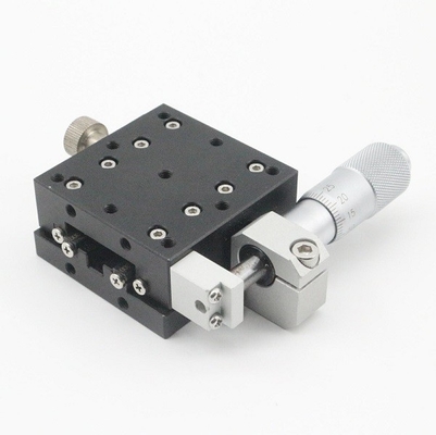 Precision Micrometer Manual Linear Stage Aluminum Alloy S45C Material ...